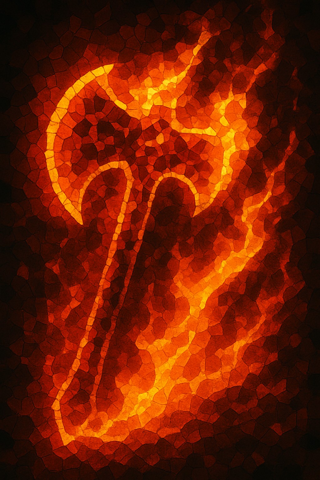 Fire Axe Mosaic – MoriiHub