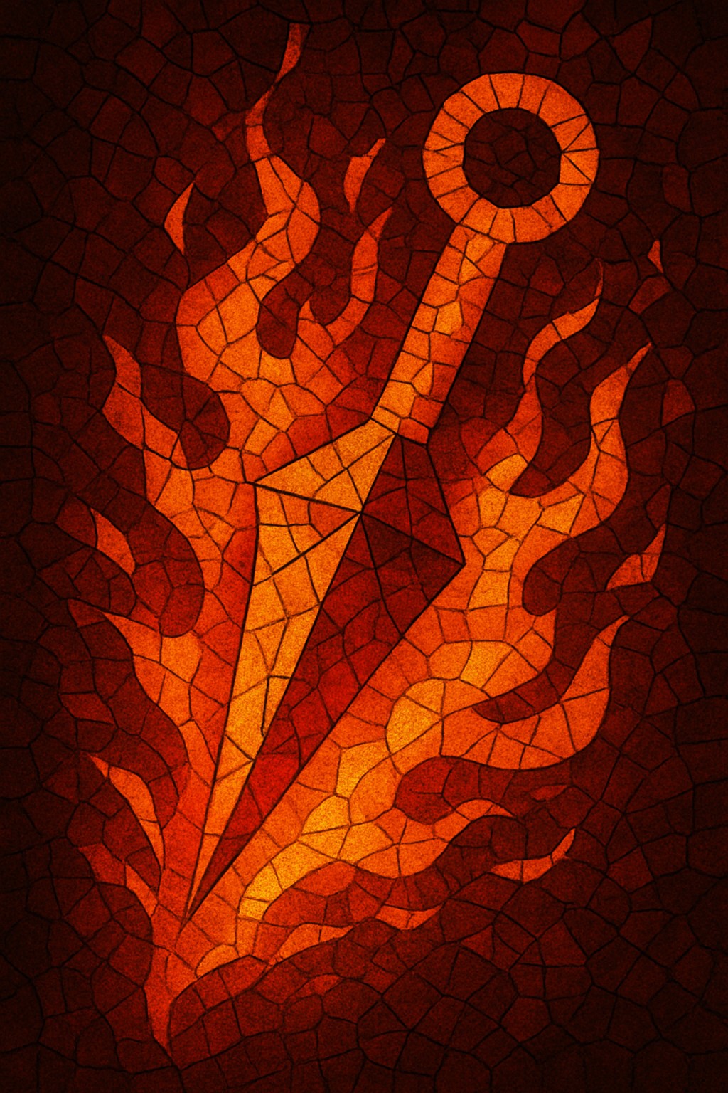 Fire Kunai Mosaic – MoriiHub