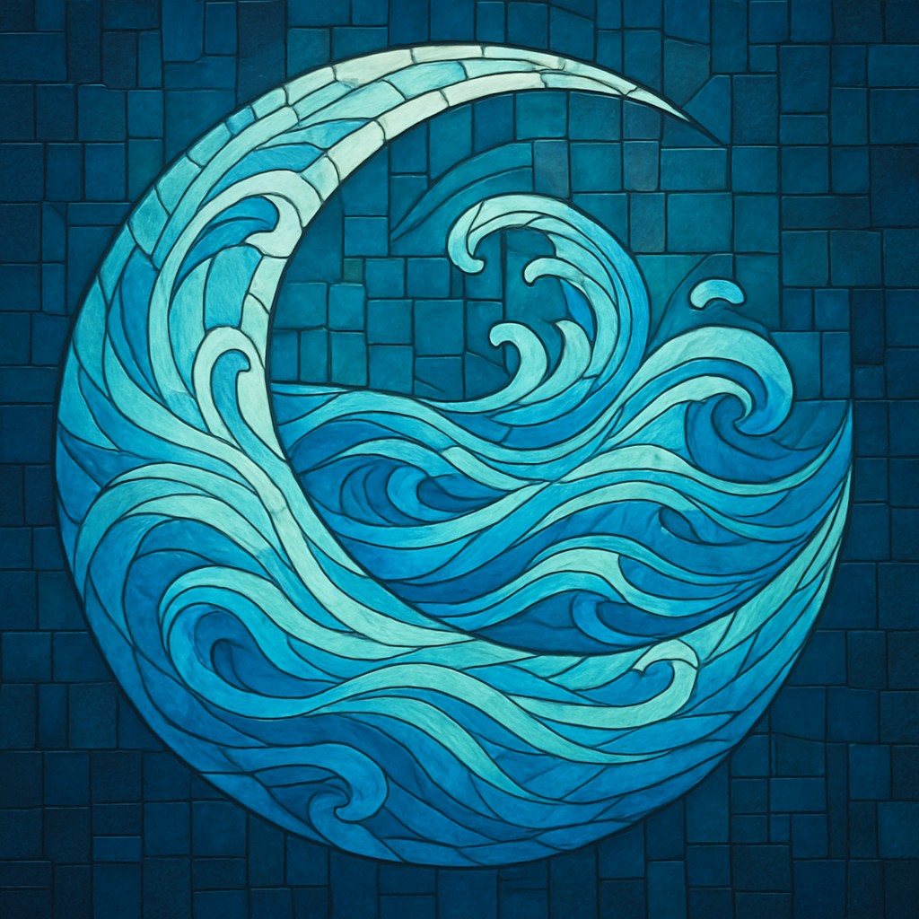 Water Moon Mosaic – MoriiHub