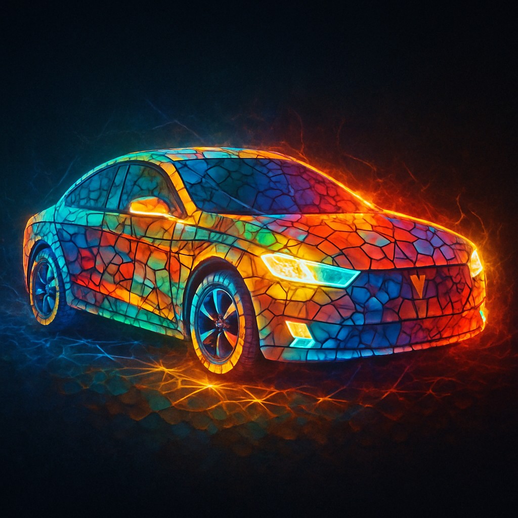 Light Car Mosaic – MoriiHub